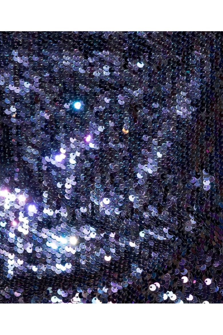 Top din paiete Purple Black