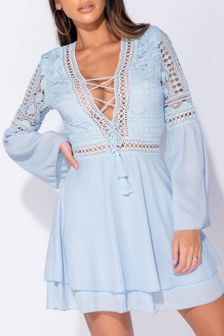 Rochie Festival Blue
