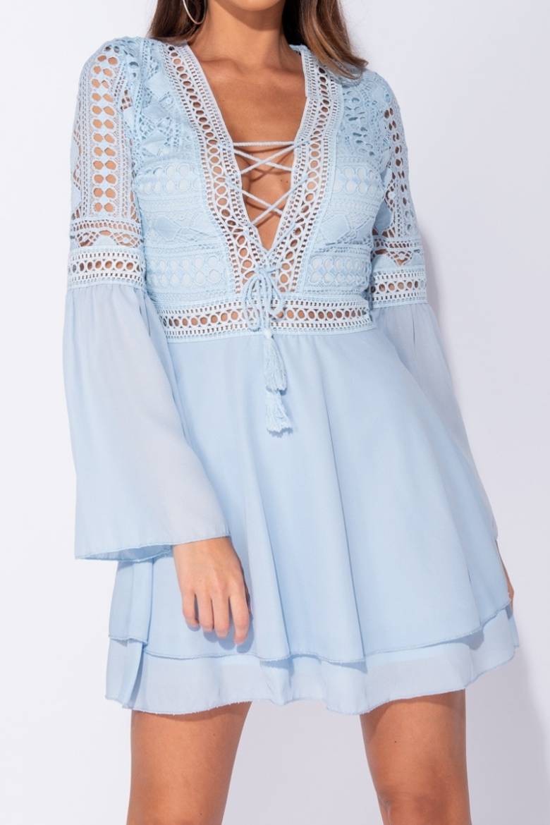 Rochie Festival Blue